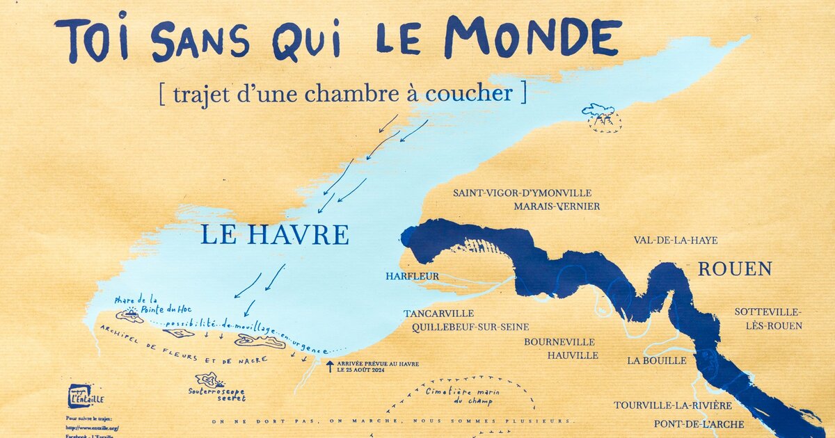 Toi sans qui le monde [Trajet d’une chambre à coucher] - Atelier 231